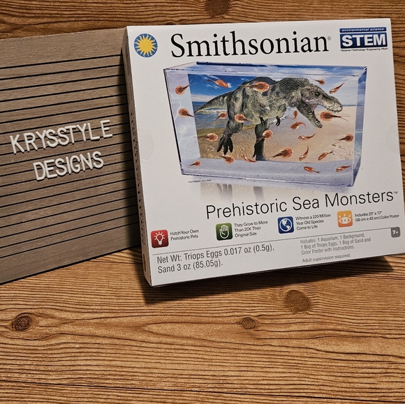 Smithsonian | Toys | Smithsonian Prehistoric Sea Monsters | Poshmark
